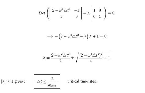 time integration — welcome to the ls dyna support site