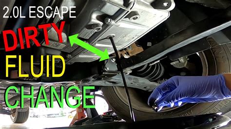How To Change Transmission Fluid In A Ford Escape Maverick L Full