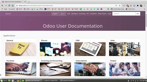 V1 Odoo Implementation Course تعلم اودو كمستخدم YouTube