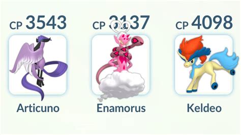Using New Legendary Enamorus In Pokemon Go Master League Youtube