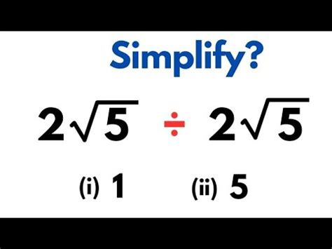 A Confusing Algebraic Math Problem YouTube