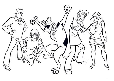 Dibujos De Scooby Doo Para Colorear E Imprimir