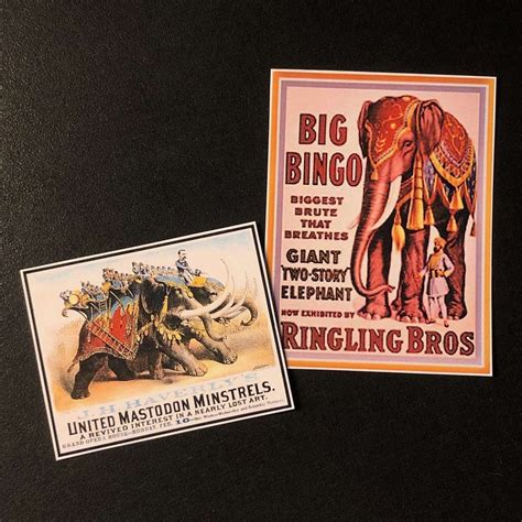 Se produkter som liknar Miniatyr 2 x Cirkus elefant p på Tradera