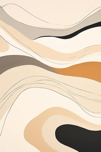 Premium AI Image A Brown And Beige Background With A Beige And Brown