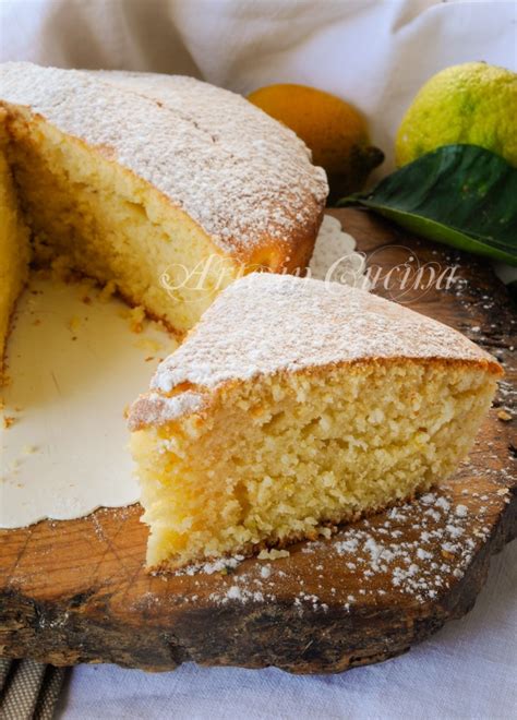 TORTA SOFFICE AL LIMONE E Miele Ricetta Veloce