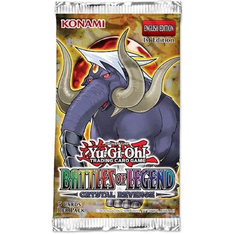 STREAM 1st Edition YU GI OH Battles Of Legend Crystal Revenge
