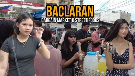 Amazing Beautiful Scene Baclaran Street Foods And Market Tour