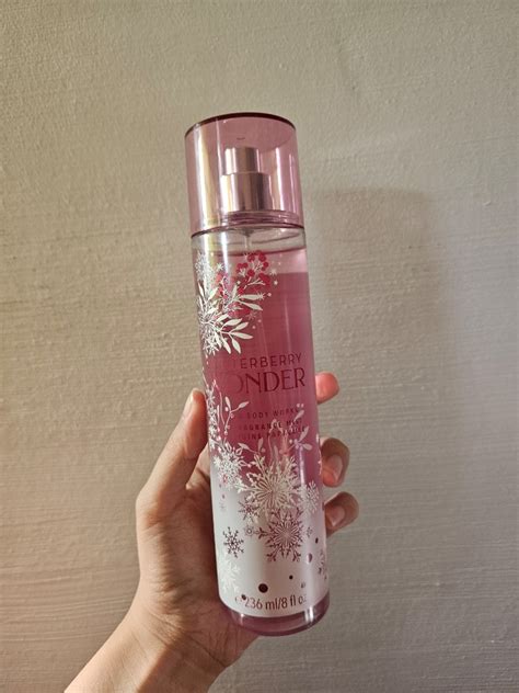 Bath Body Works Winterberry Wonder Fragrance Mist Perfume Beauty