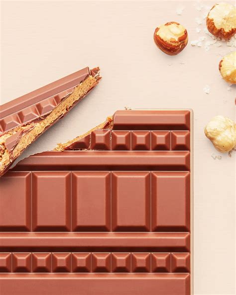 Tablette Fourrée Praliné noisettes fleur de sel Chocolat au Lait 45
