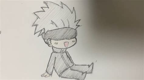 How To Draw Satoru Gojo Step By Step Jujutsu Kaisen YouTube