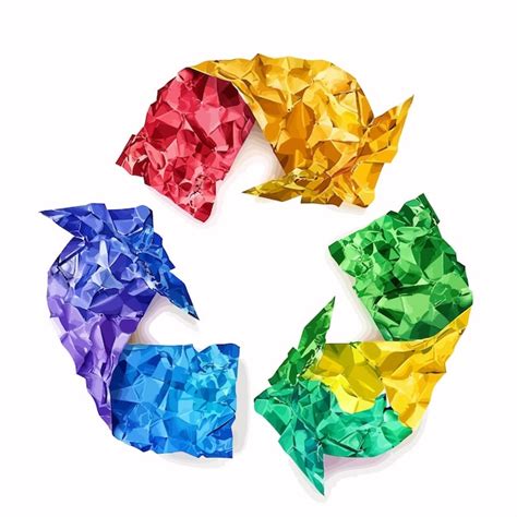 Premium Vector Recycling Symbol