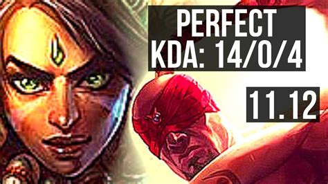 NIDALEE Vs LEE SIN JUNGLE 14 0 4 70 Winrate Legendary KR