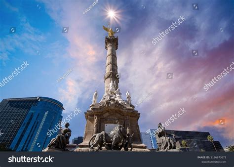 One Major Mexico City Tourist Attractions Stock Photo 2166673671