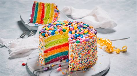 Resep Rainbow Cake Lembut Dan Mudah Anti Bantet