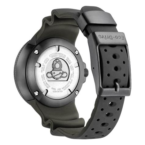 Citizen Watch Italy Diver S Eco Drive Mt Super Titanio