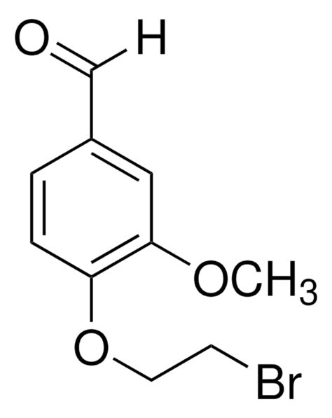 4 2 Bromoethoxy 3 Methoxybenzaldehyde 97 99070 23 2