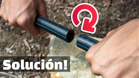 Cómo reparar o unir una manguera de agua rota fácil y sencillo YouTube