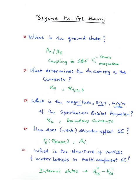Boulder Lectures On Unconventional Superconductivity Lecture 2 July 10