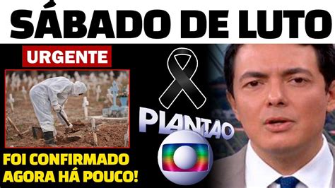 SÁBADO DE LUTO ALAN SEVERIANO APRESENTADOR CONFIRMA MORTE AO VIVO