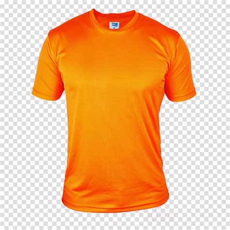 Orange T Shirt Png PNG Image Collection