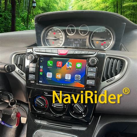 AI Voice Control Autoradio Schermo Android 12 Per LANCIA YPSILON 2012