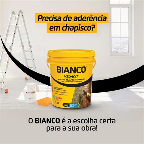 Bianco Adesivo Chapisco Argamassa 18kg Vedacit IsoFitas