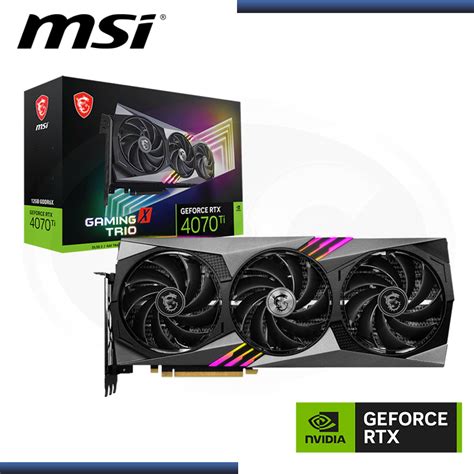 MSI GEFORCE RTX 4070 Ti 12GB GDDR6X 192BITS GAMING Compara Precios