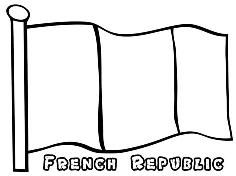 Printable Flag Of France