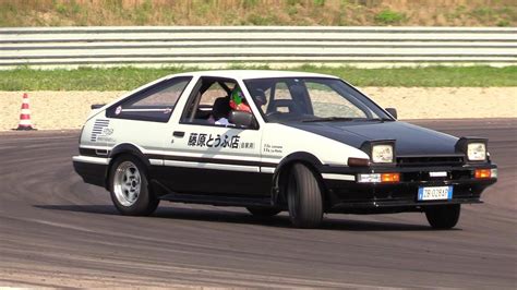 Toyota Ae Sprinter Trueno Drifting Pure Sound On Board Youtube