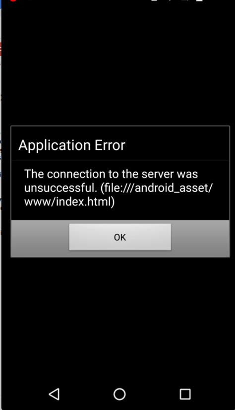 Android Ionic App Firebase Test Lab Couldn T Connect To Server Error