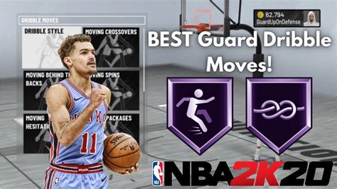 NBA 2K20 MyCareer BEST Dribble Moves For 70 Ball Handle And Above In