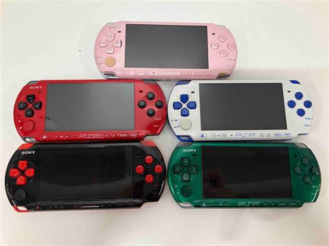 ジャンク SONY ソニー PlayStation Portable PSP 3000 PSP3000 5台 まとめ売り PSP3000