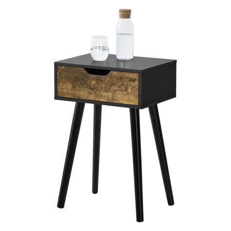 Stolik boczny szafka nocna z szufladą 60x40x30 cm ABNI 7922 Cena