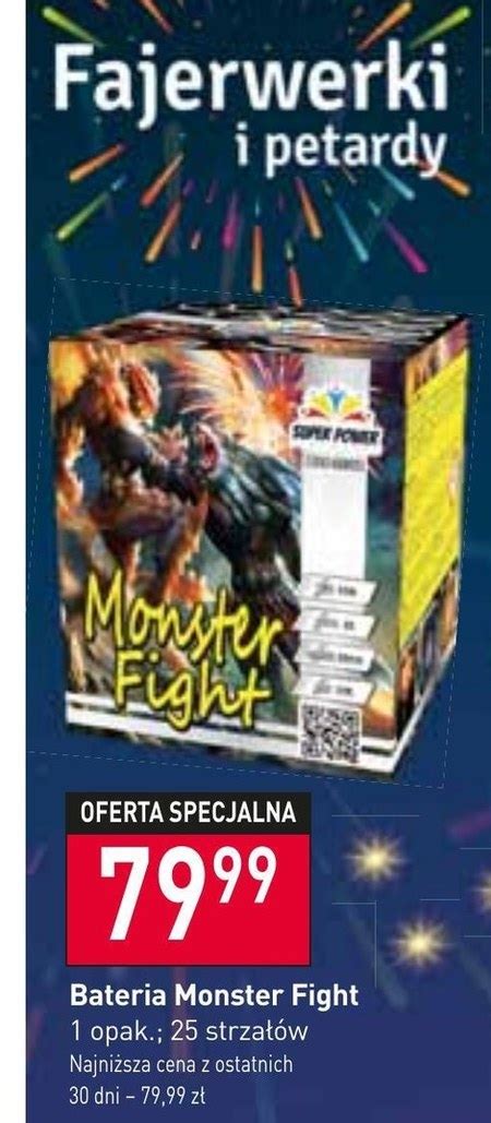 Fajerwerki Monster Promocja Stokrotka Supermarket Ding Pl