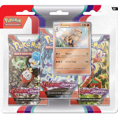 Cartas Pokemon TCG Arcanine Cards Set Español SuperMegaPop