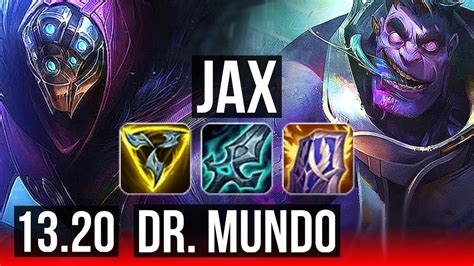 JAX Vs MUNDO TOP 11 4M Mastery Comeback 1700 Games Dominating