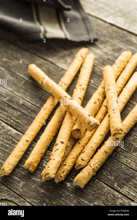 Salty Pretzel Sticks Stock Photo Alamy
