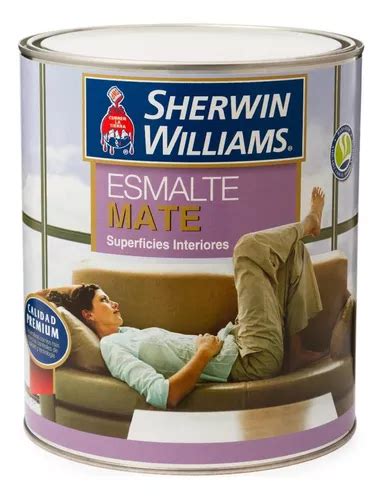 Esmalte Mate Sintetico Blanco Sherwin Williams Clase A Galon MercadoLibre