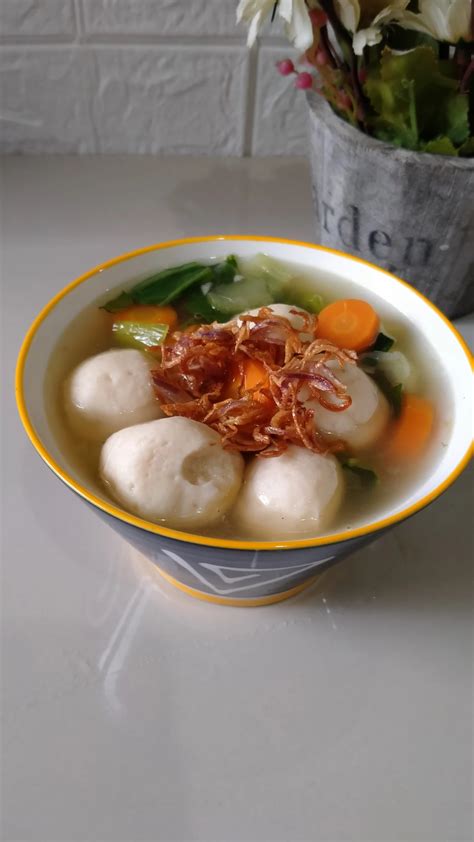 Resep Sup Bakso Ikan Oleh Yuli Tiarni The Healthy Belly