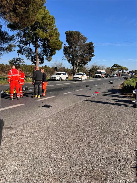 Incidente Stradale Sull Aurelia Tra Palidoro E Ladispoli