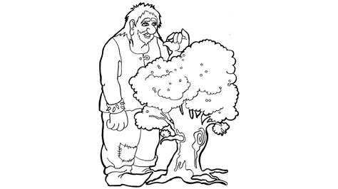 Dibujo De Gigante Para Colorear Y Pintar 42422