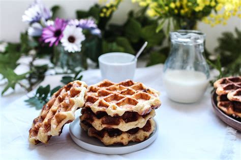 Comment faire des gaufres liégeoises recette de Philippe Conticini
