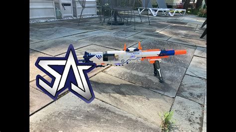 Nerf Longstrike Air Tank Modification Lazir Youtube