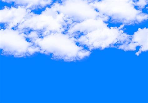 Cielo Azul Con Fondo De Nubes Foto Premium