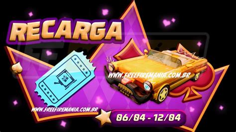 Recarga jogo oferece bônus de 110 e recompensas na compra de diamantes