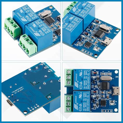 Buy EC Buying LCUS 2 Type Dual Channel 2 Channel USB Relay Module 5V