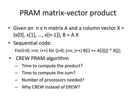 ppt ram and parallel ram pram powerpoint presentation free download id 4801465