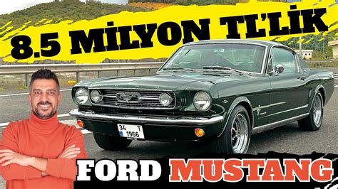 8 Sene Önce Dövmesini Yaptırdığı Arabayı Aldı 1966 Ford Mustang GT