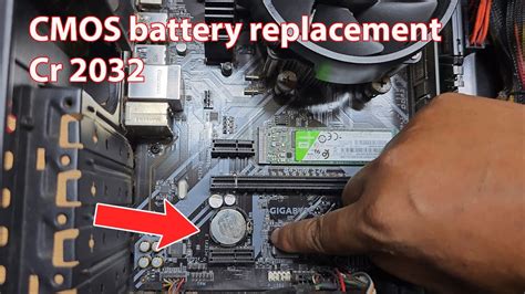 How To Replace Cmos Battery In Pc YouTube