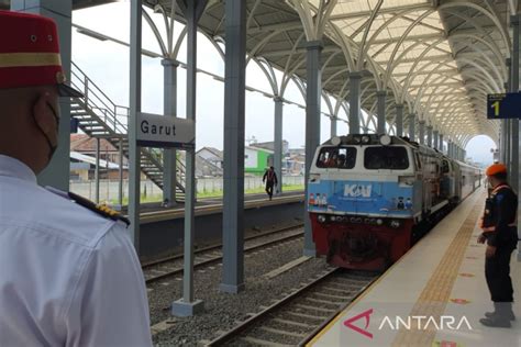 Jalur Kereta Stasiun Garut Cibatu Diuji Coba Sebelum Resmi Beroperasi